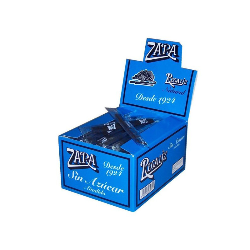 Regaliz Zara 100 Unidades sin Azúcar | Regalices Fire | hipergol.com