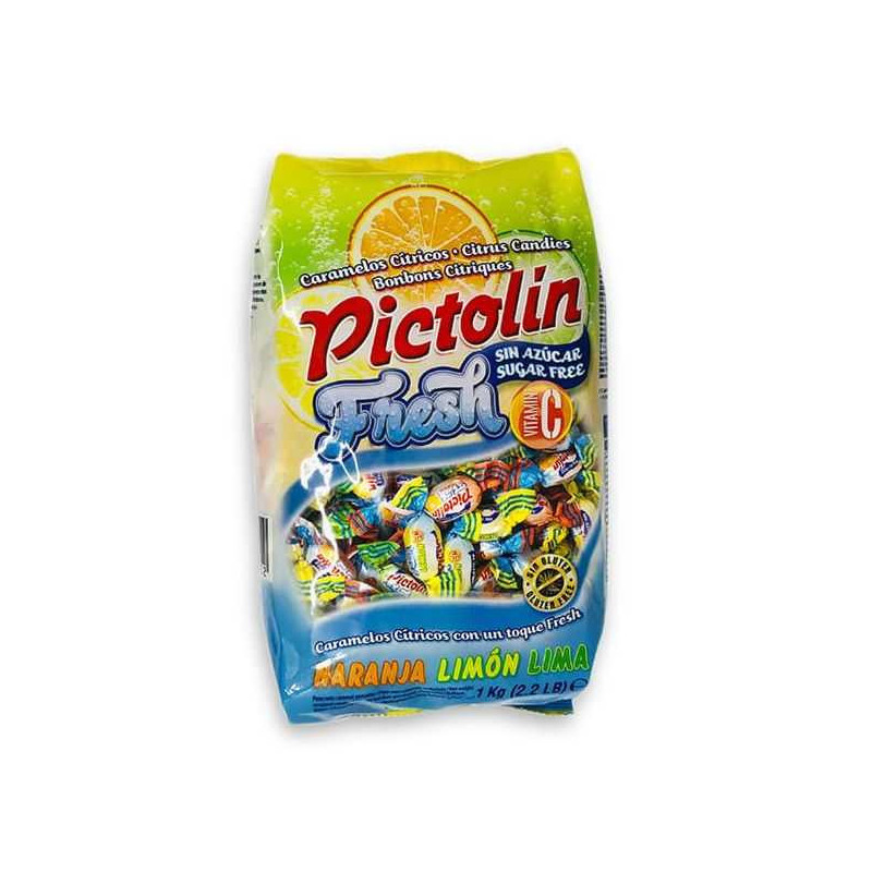 Caramelo Pictolín Fresh Sin Azúcar | Bolsa 1kg | Compra Online ...