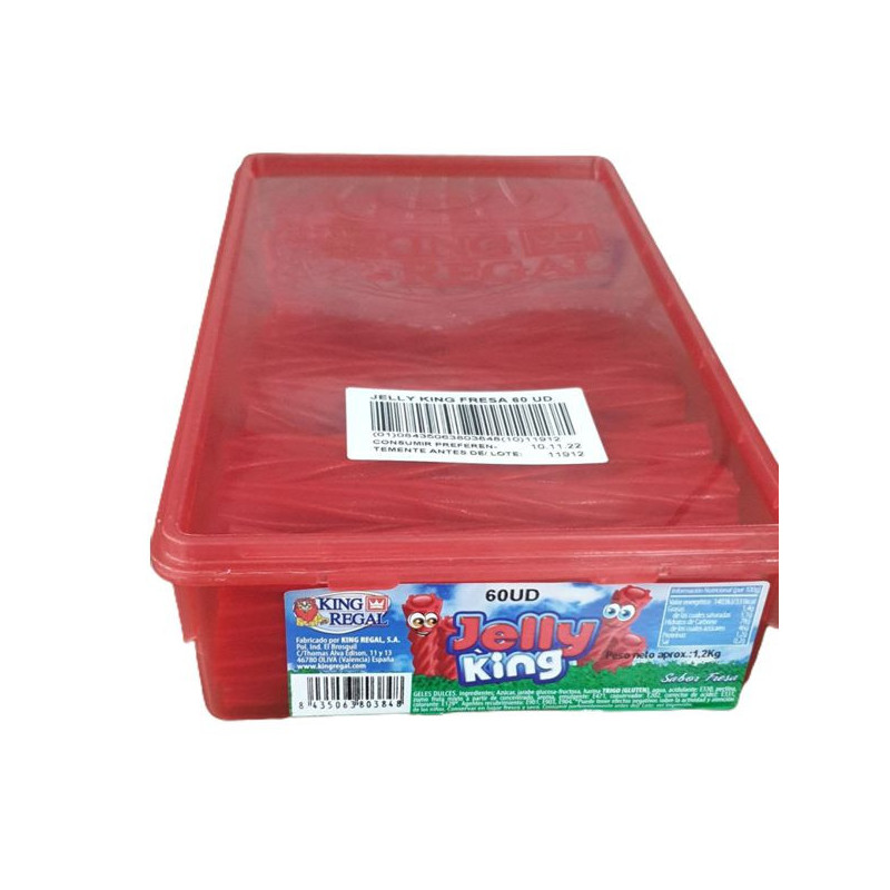 JELLY KING - Caja de 60 unidades de King Regal Golosinas | Compra en ...