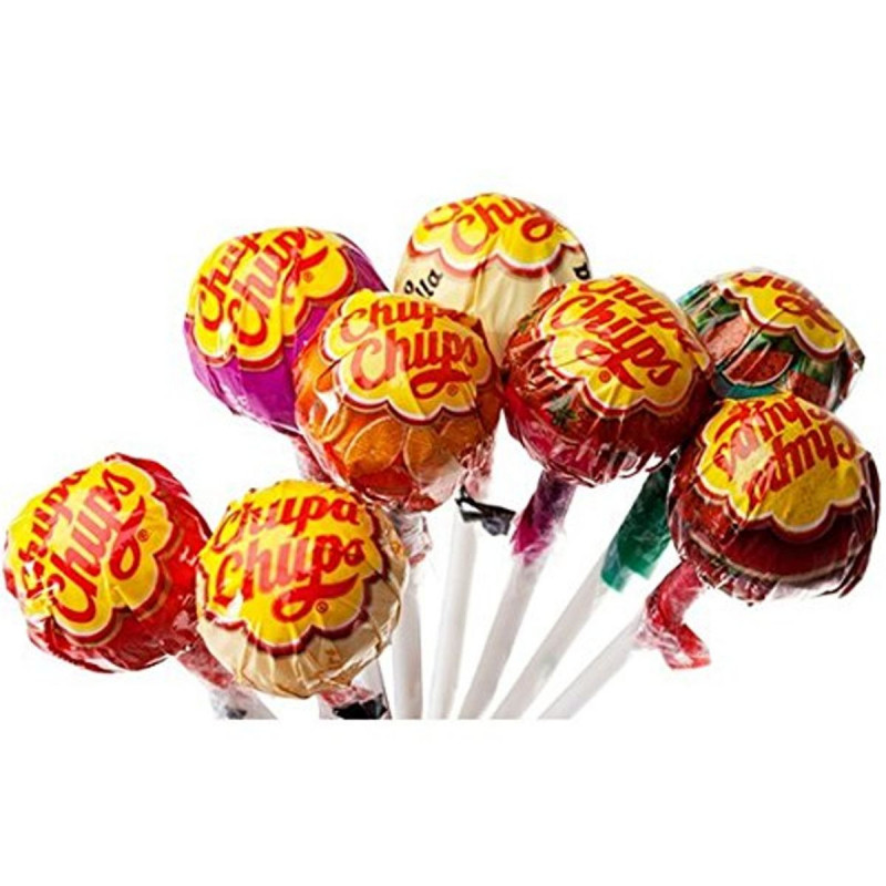 CHUPA CHUPS BOTE 100 UNIDADES - Deliciosos caramelos con palo en un ...