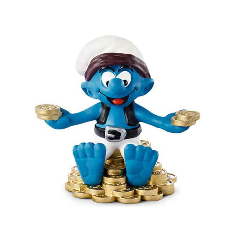 Figura de Pitufo Cazatesoros - ¡Embárcate en una búsqueda épica de ...