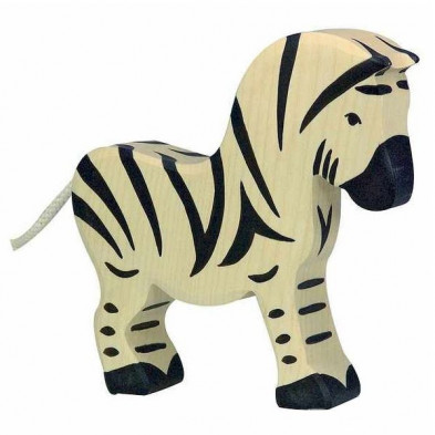 Figura de Cebra de Madera 15x2.8x14cm | Decoración única y artesanal ...