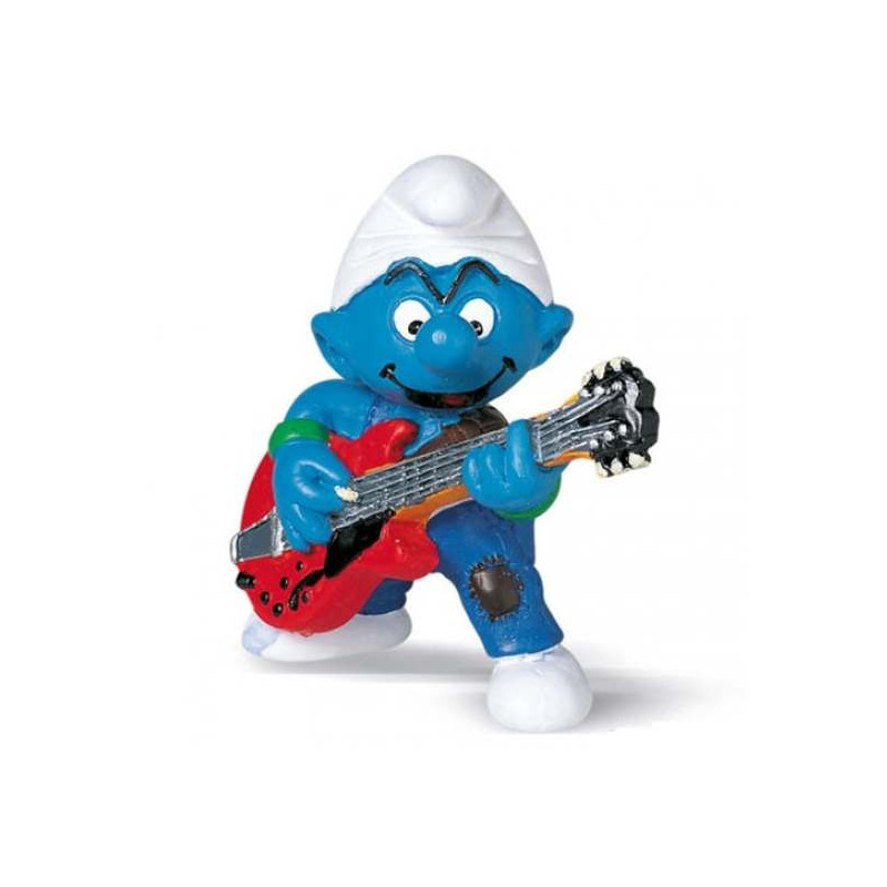 Figura de Pitufo Guitarrista: ¡Un toque musical para tu colección de ...