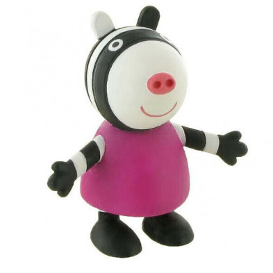 Figura de Zoe Cebra de Peppa Pig | Personaje Encantador para Niños ...