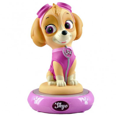 Lámpara 3D Skye Paw Patrol luz cálida infantil - hipergol.com