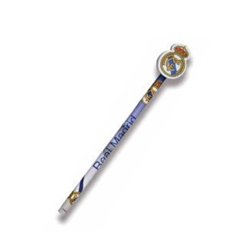 Lápiz Real Madrid con Goma: Para Jóvenes Aficionados - hipergol.com