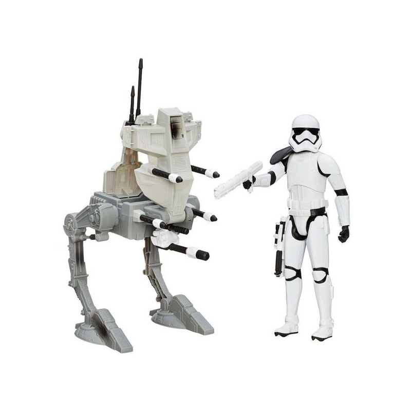 First Order Assault Walker y Figura 30cm - Batalla Intensa - hipergol.com