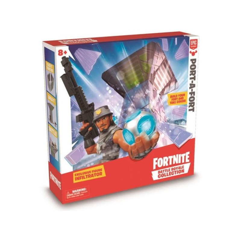 Fortnite - fort playset + 1 figuras - hipergol.com