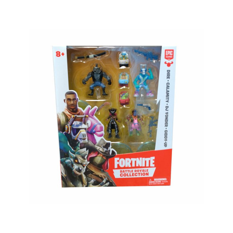 Fortnite set 4 figuras 5cm con accesorios - hipergol.com
