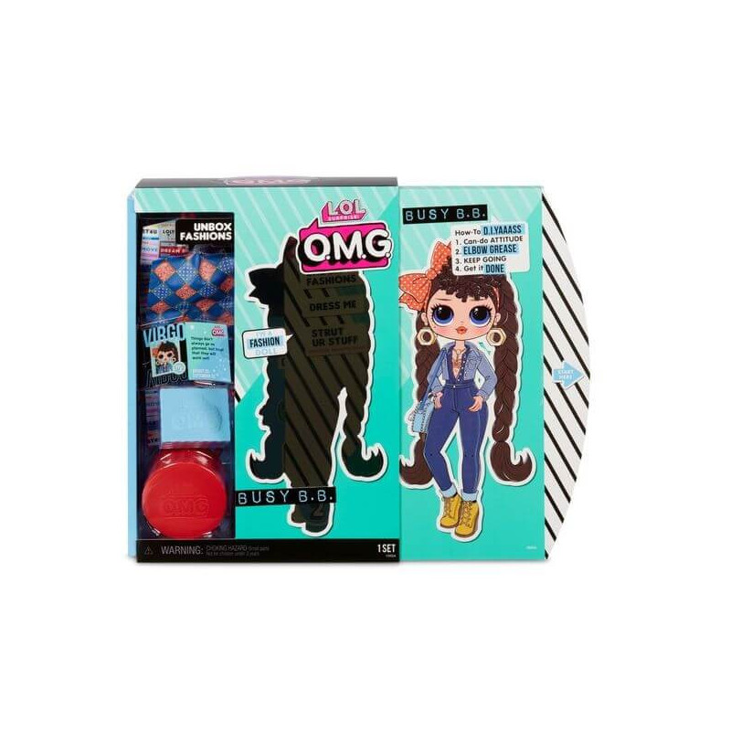 Muñeca L.O.L O.M.G. Busy B.B. - ¡Puro Estilo! - hipergol.com