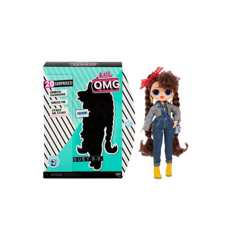 Muñeca L.O.L O.M.G. Busy B.B. - ¡Puro Estilo! - hipergol.com