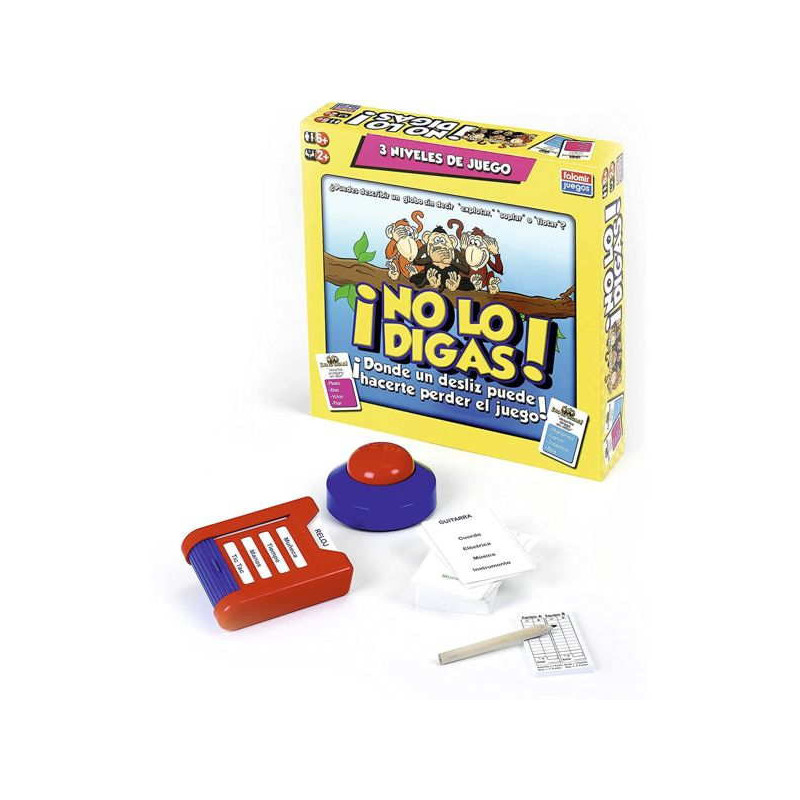 Juego no lo digas falomir - hipergol.com