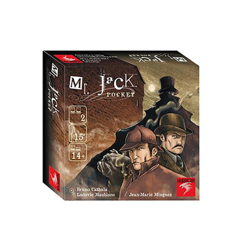 Mr. Jack Pocket - Juego de Mesa de Deducción - hipergol.com