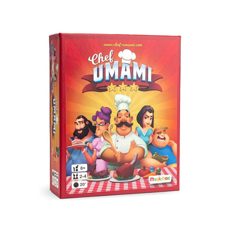 Chef Umami - Juego de Cartas para Familias - hipergol.com