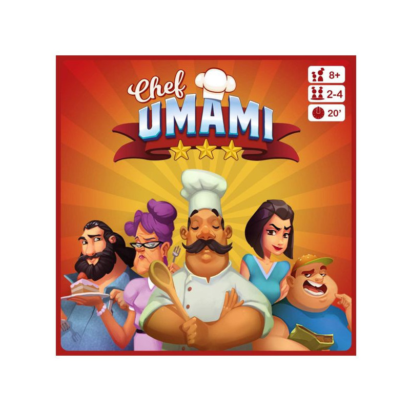 Chef Umami - Juego de Cartas para Familias - hipergol.com