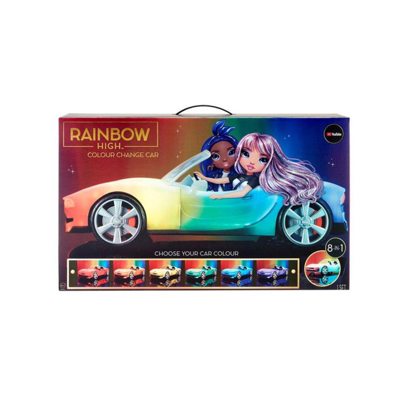 Coche convertible rainbow high color - hipergol.com