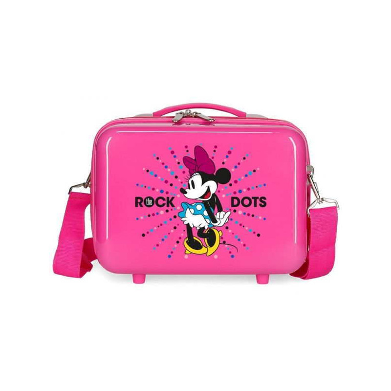 Neceser Minnie Mouse Rosa Rock Dots de Disney - hipergol.com