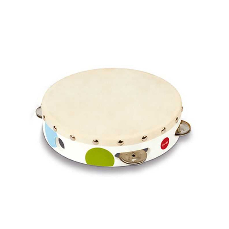 Pandereta Confetti janod: Ritmo y Alegría Musical Infantil - hipergol.com