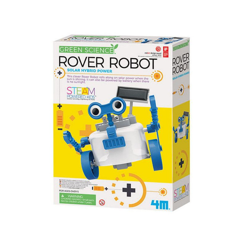 Green science - set ingeniería solar rover robot | hipergol.com