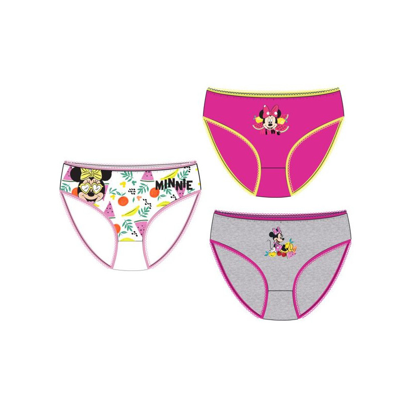 Pack 3 braguitas minnie mouse - hipergol.com