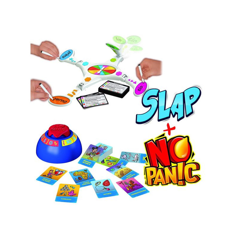 Pack Slap + No Panic: Doble Diversión Familiar - hipergol.com