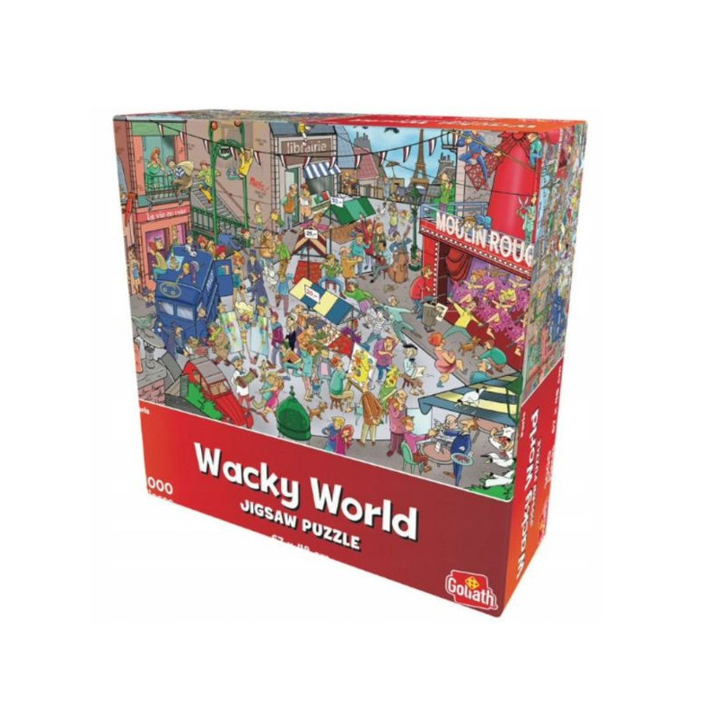 Explora la Magia de París en tu Hogar con el Puzzle Wacky World 1000 ...
