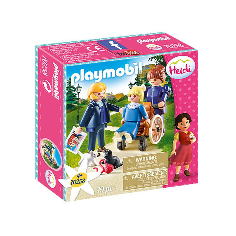 Set Playmobil Clara, Padre y Señorita Rottenmeier en Hipergol ...