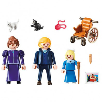 Set Playmobil Clara, Padre y Señorita Rottenmeier en Hipergol ...