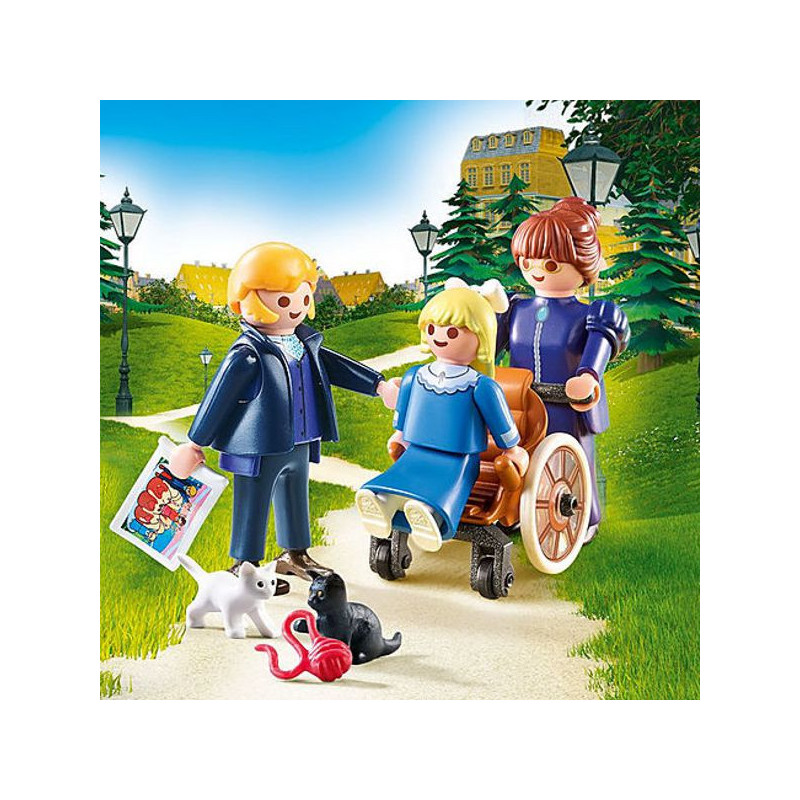 Set Playmobil Clara, Padre y Señorita Rottenmeier en Hipergol ...