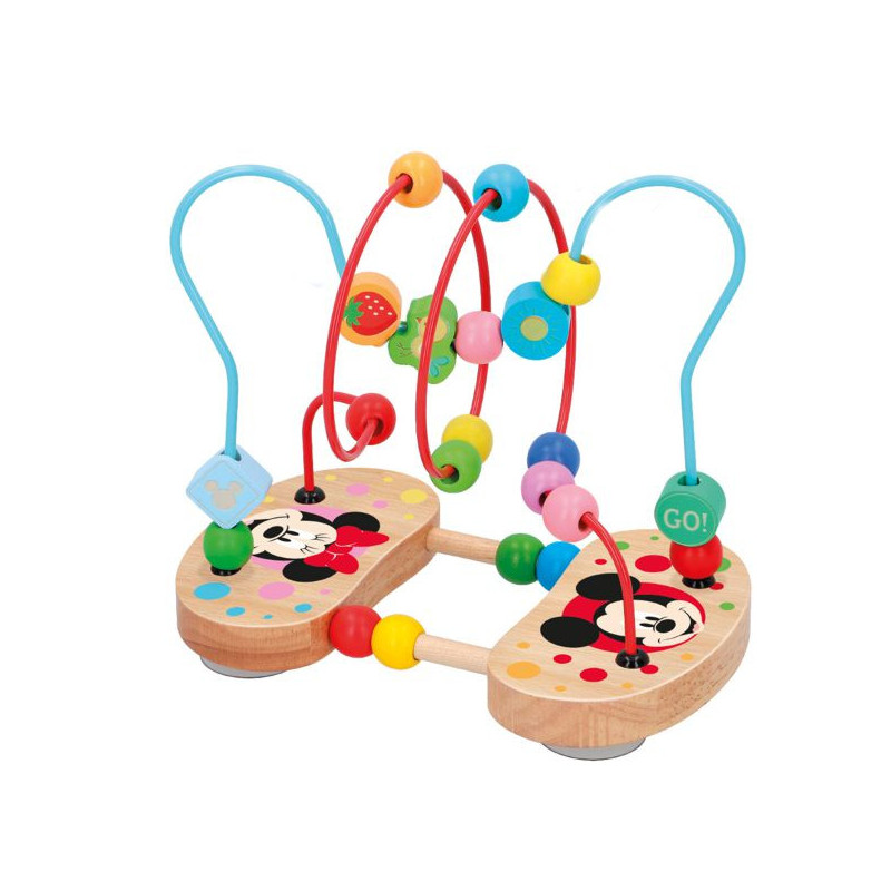 Laberinto 3D de madera Disney Baby Mickey y Minnie - hipergol.com