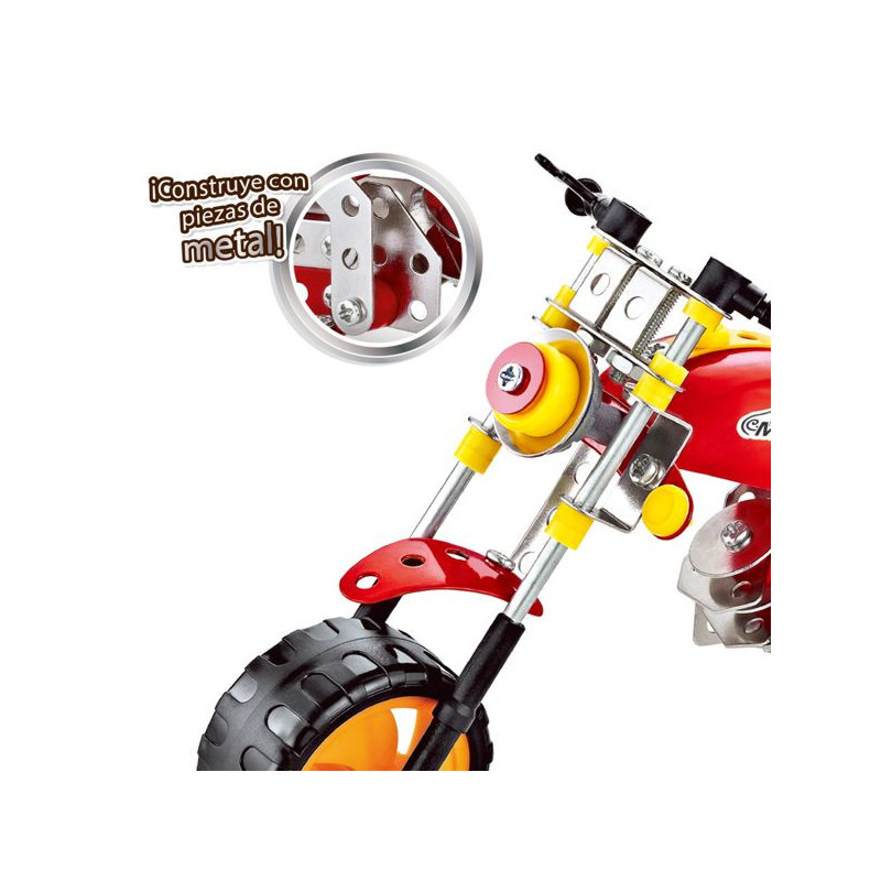 Mecano Moto de 255 Piezas: Ingeniería Creativa STEM - hipergol.com