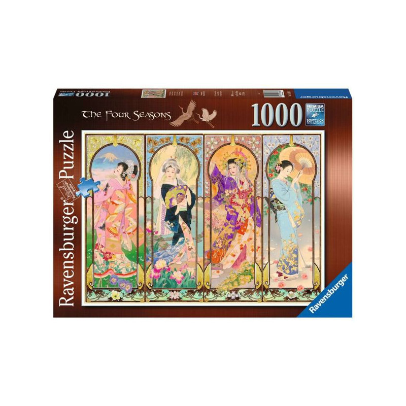 Puzzle Ravensburger Las Cuatro Estaciones 1000 Piezas - Una Experiencia ...