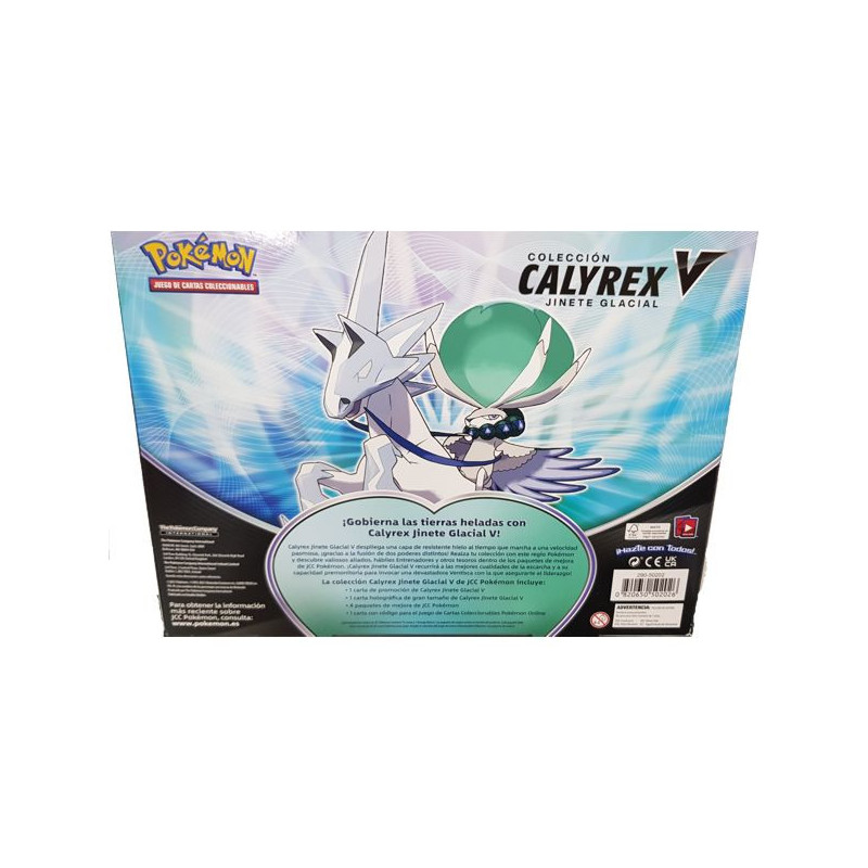 Coleccion calyrex v jinete glacial jcc pokemon | hipergol.com