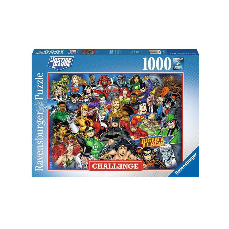 Puzzle DC Comics Challenge 1000 Piezas Ravensburger: ¡Domina el ...
