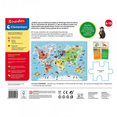 Juego educativo de geografía descubramos el mundo - hipergol.com