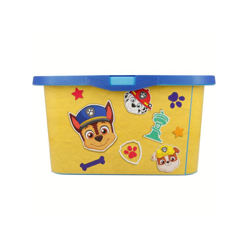 Caja click paw patrol boy plain 13 litros - hipergol.com