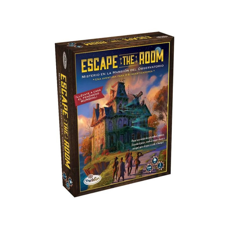 Juego Escape Room Mansión ThinkFun - ¡Misterio asegurado! - hipergol.com