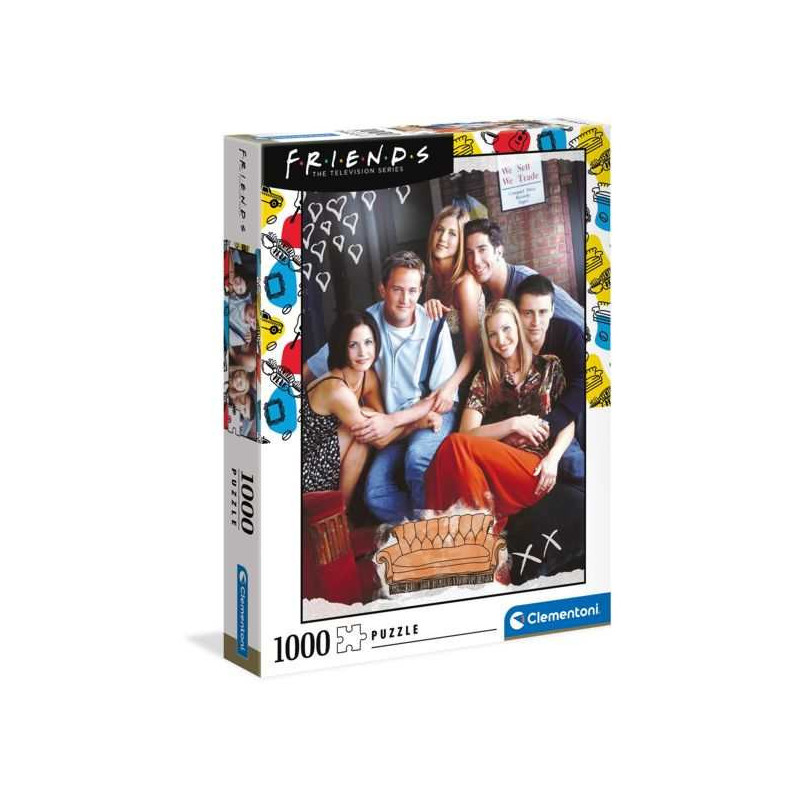 Revive la Amistad Inolvidable con el Puzzle Clementoni Serie Friends de ...