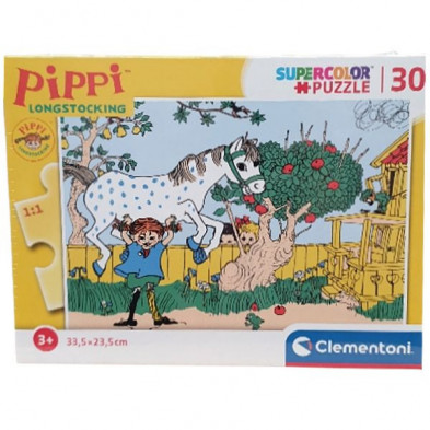 Puzzle Pippi Longstocking 30 Piezas - Diversión Encantadora para los ...