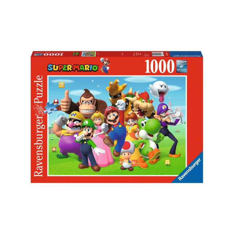 Puzle Ravensburger Super Mario 1000 Piezas - Calidad y Diversión ...