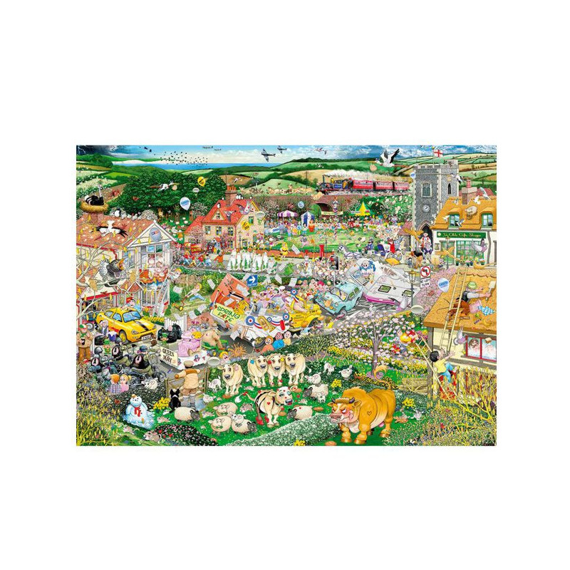 Puzzle I Love Primavera 1000 Piezas - Captura la Belleza Renacida de la ...