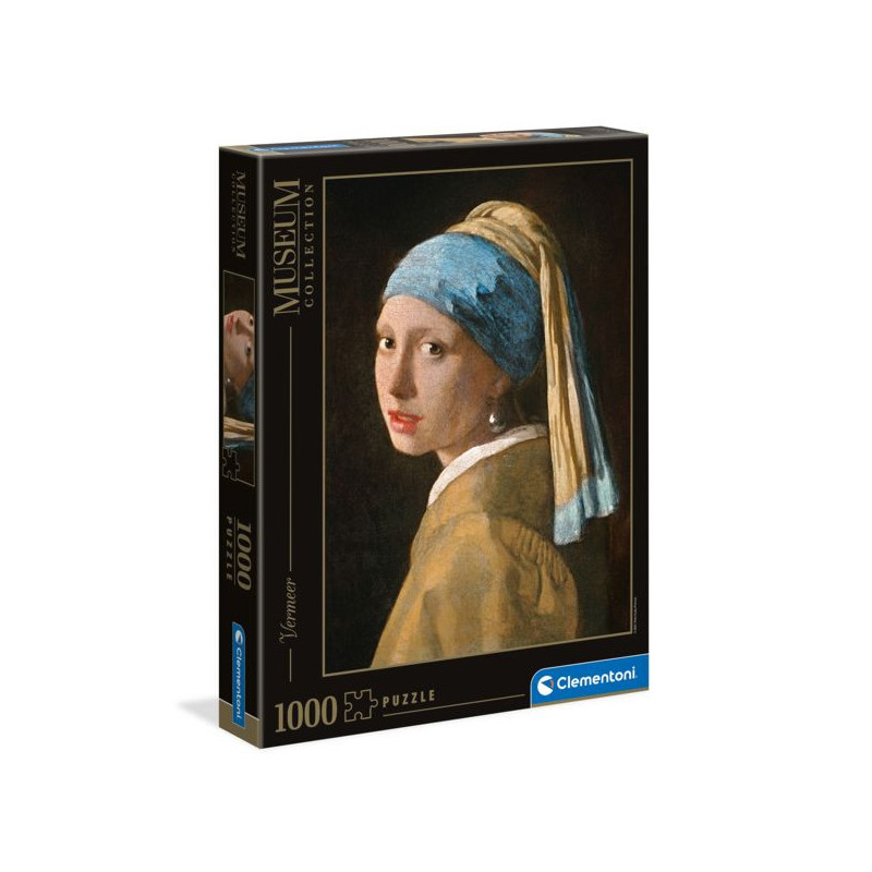 Puzzle La Chica de la Perla Vermeer 1000 Piezas - Reaviva la Belleza ...