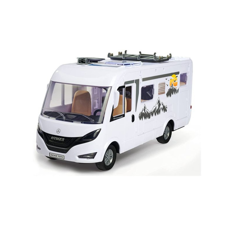 Dickie Toys Caravana Camper con accesorios y luz - hipergol.com
