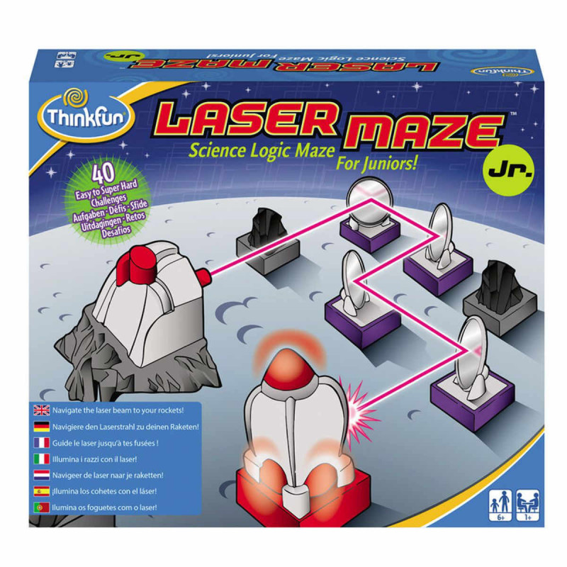 Laser Maze Jr ThinkFun - Desafíos Lógicos y Científicos - hipergol.com