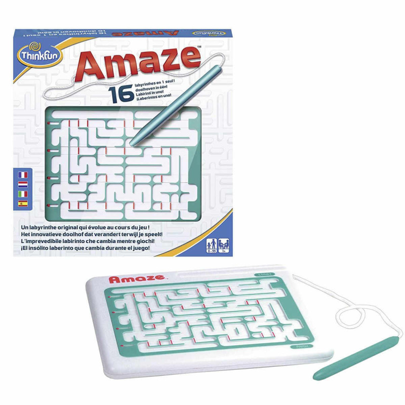 Juego Amaze ThinkFun - El Reto Laberíntico Definitivo - hipergol.com