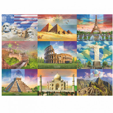 Descubre el Mundo en Casa con el Puzzle de Monumentos de 200 Piezas de ...