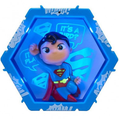 Figura Superman Wow Pod Iluminado - Coleccionable DC - hipergol.com