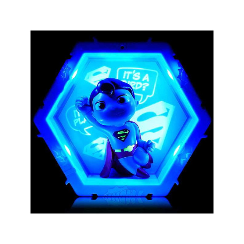 Figura Superman Wow Pod Iluminado - Coleccionable DC - hipergol.com