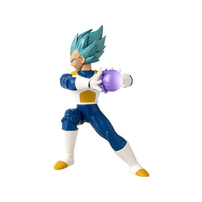 Figura Vegeta Saiyan Blue: Attack Collection de Bandai, Detalles Épicos ...