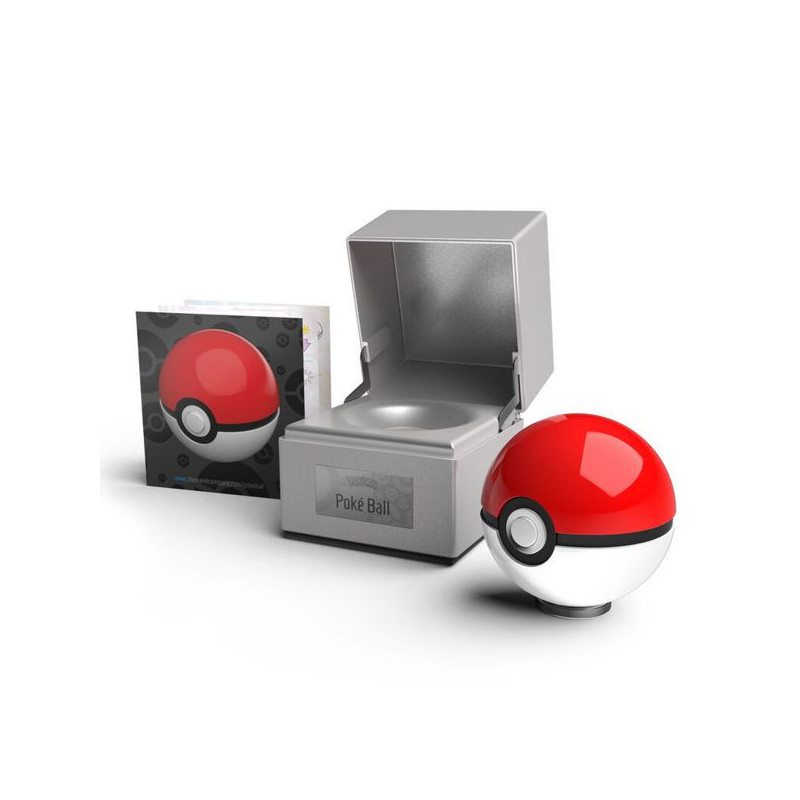 Pokeball réplica electrónica die cast pokemon - hipergol.com